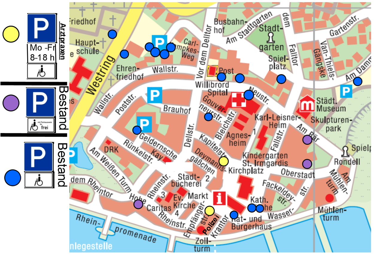 Anreise & Parken | Stadt Rees